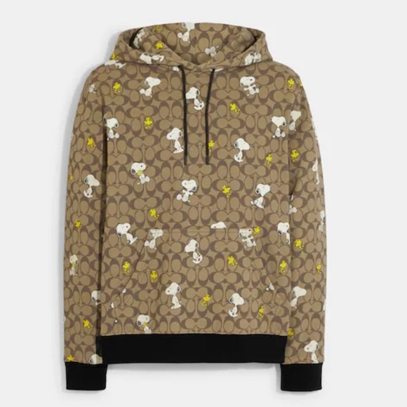 Coach | Shirts | Coach X Peanuts Signature Snoopy Hoodie Nwt | Poshmark